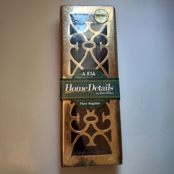 Ameriflow | Other | Solid Brass Floor Register | Poshmark